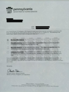 Background Check Walk-Throughs - Camp Sequoia