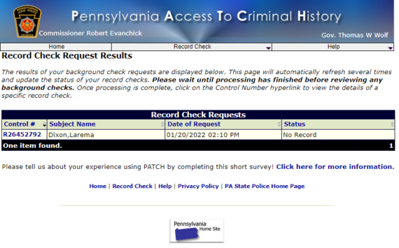 Background Check Walk-Throughs - Camp Sequoia